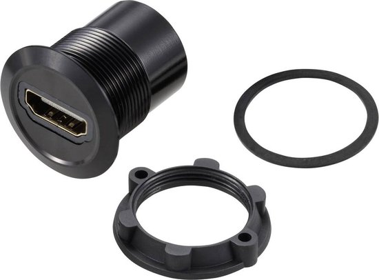 TRU COMPONENTS TC-11980464 HDMI-paneeladapterbus HDMI-bus - HDMI-bus ...