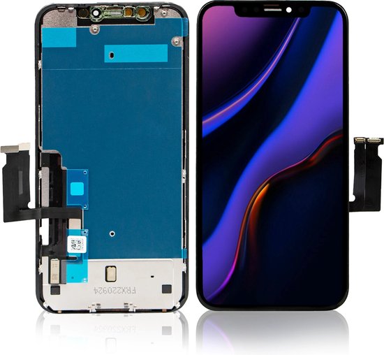 Top Parts® iPhone XR Scherm Reparatie Kit Incl. Frame Sticker ...