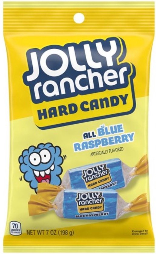 Jolly Rancher Blue raspberry hard candy 1x 198g | bol