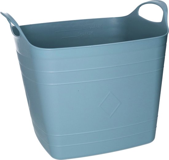 Excellent Houseware Flexibele emmer - blauw - 15 liter - kunststof ...