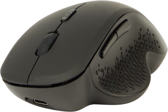 Sologic Draadloze Muis - Ergonomisch en Oplaadbaar - 6 Functie Knoppen ...