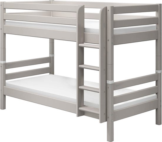 Stapelbed met rechte ladder | bol