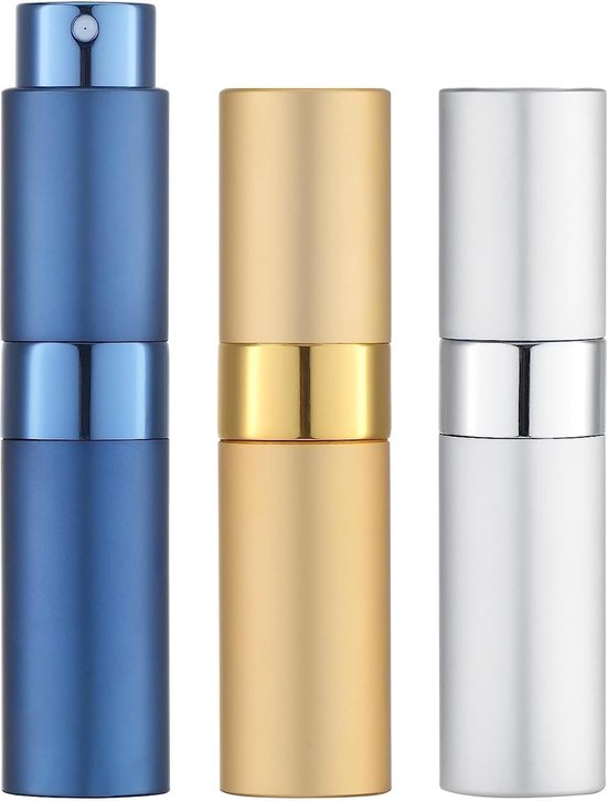 8 ml parfumverstuiver leeg (3 stuks) mini spuitfles, parfumhouder ...