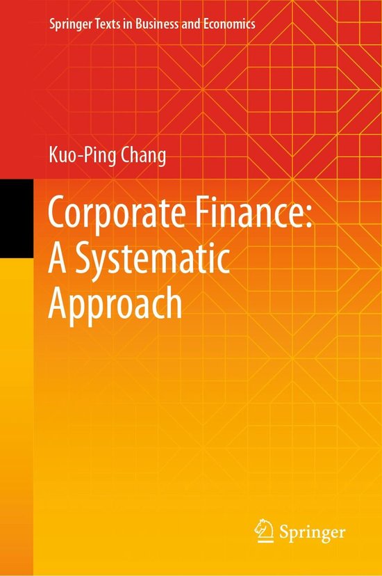 Springer Texts in Business and Economics - Corporate Finance: A ...