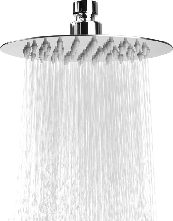 Regendouchekop, 15 cm, roestvrij staal 304, douchekop wateruitlaat van ...