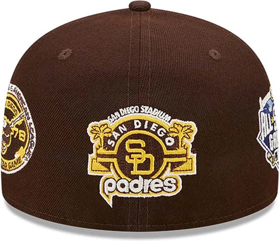 New Era Cooperstown Multi Patch San Diego Padres 59FIFTY Fitted Cap (7 ...