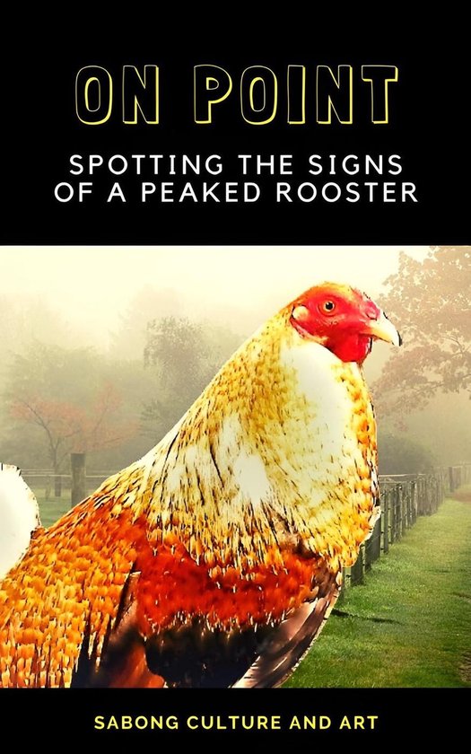 On Point: Spotting the Signs of A Peaked Rooster (ebook), Sabong ...