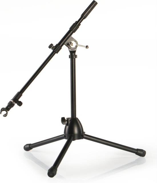 MUSIC STORE MIC 7 basdrumstatief zwart,telescoopgalgen,drievoet ...