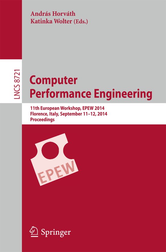 Computer Performance Engineering | 9783319108841 | Horv Th Andr S ...