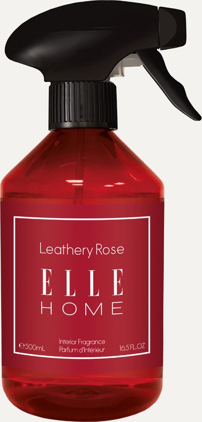 Elle Home Leathery Rose interieurspray 500 ml bol