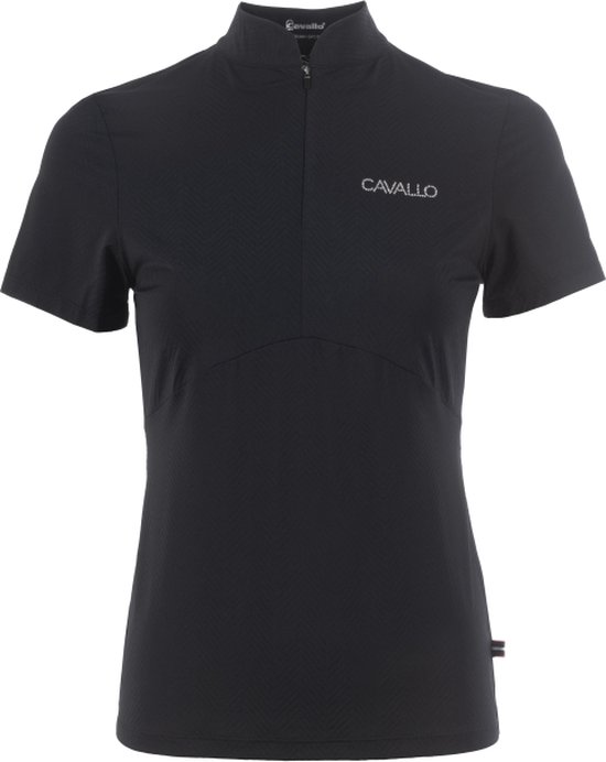 Cavallo TRAINING SHIRT S/S 2024 Black maat 40 | bol