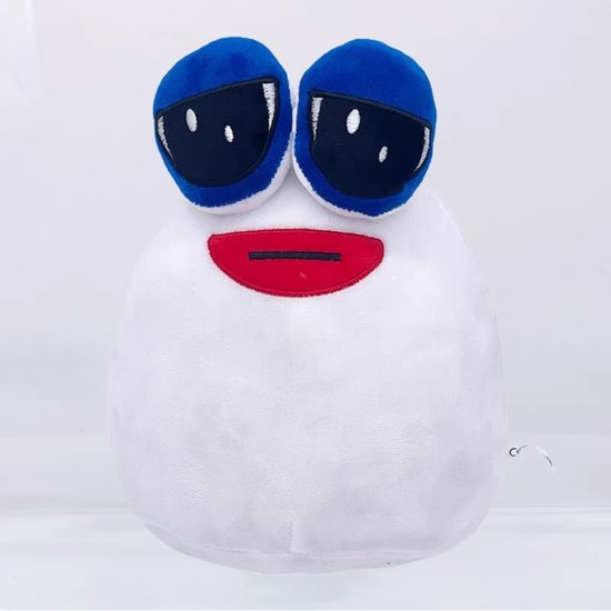 Alien Pou Knuffel - 23 cm - Kawaii Knuffel - Zielig Knuffel - Wit ...