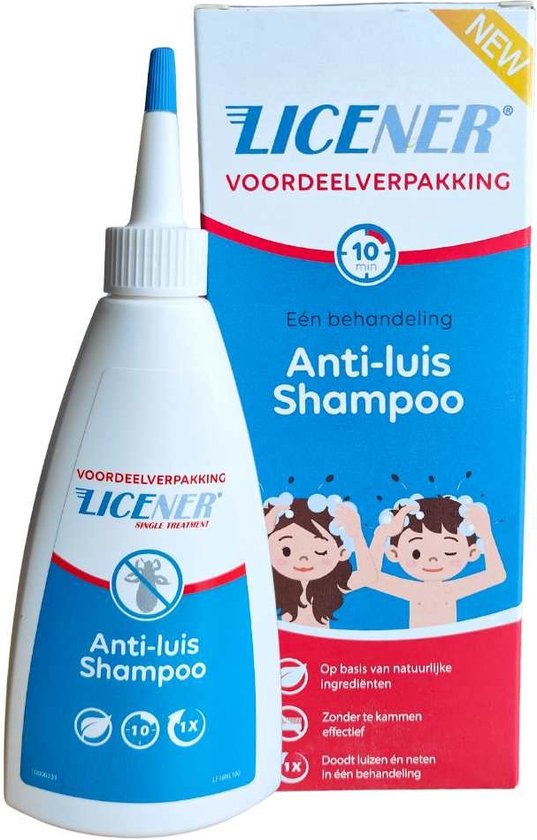 Licener anti hoofdluis shampoo 200 ml Zonder Dimethicon | bol