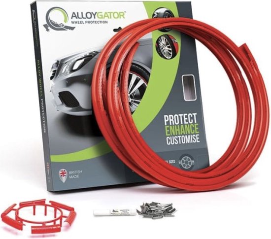Alloygator Velgbescherming | Rood | Stoeprand bescherming | Inter (12 ...