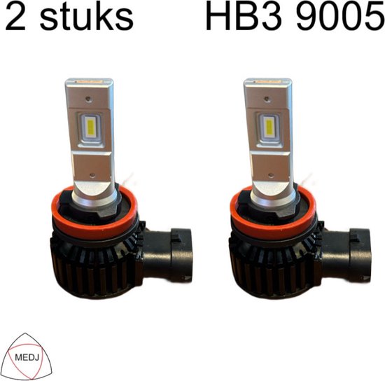 medj 9005 / HB3 LED lampen- 6000K – Auto Verlichting Lamp – Dimlicht ...