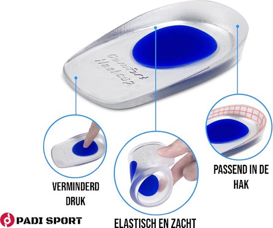 Padisport - Hielspoor Zolen - Gelzooltjes Hielspoor - Hielspoor ...