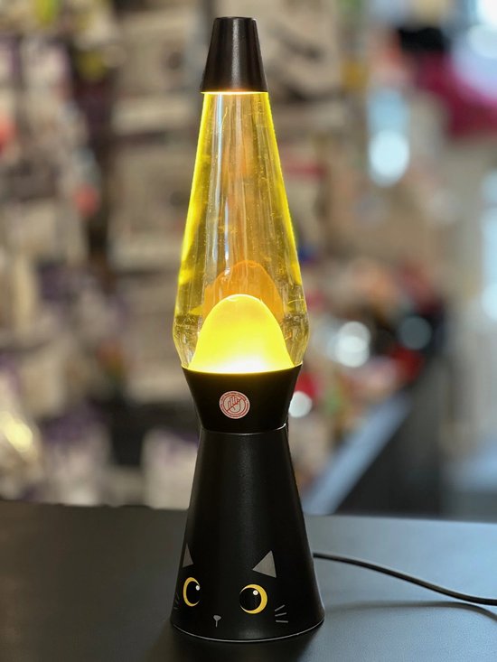 i-total - Lava Lamp Zwarte Kat | bol