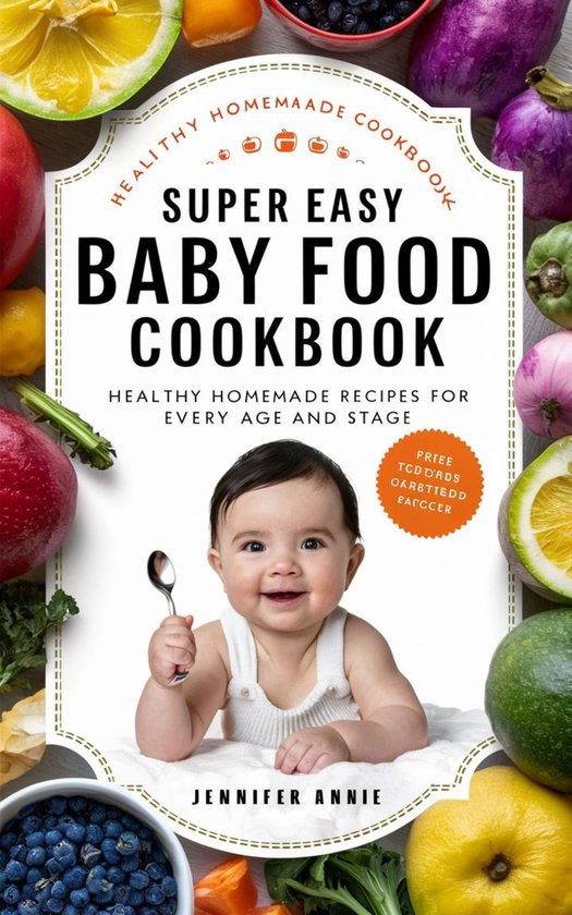Super Easy Baby Food Cookbook: (ebook), Jennifer Annie | 1230007570285 ...