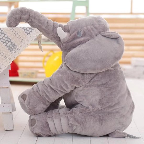 Olifant Knuffel - Kawaii Olifant Kussen - Grote Knuffel - Baby Cadeau ...