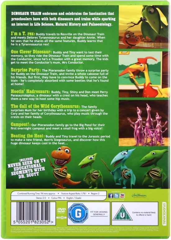 Dino-Mighty Music (Dinosaur Train - 7 great new episodes) (Dvd), Claire ...