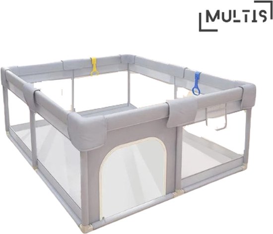 Multis Baby Box - Grondbox Baby - Speelbox - Inklapbaar - 150x200x65 cm ...