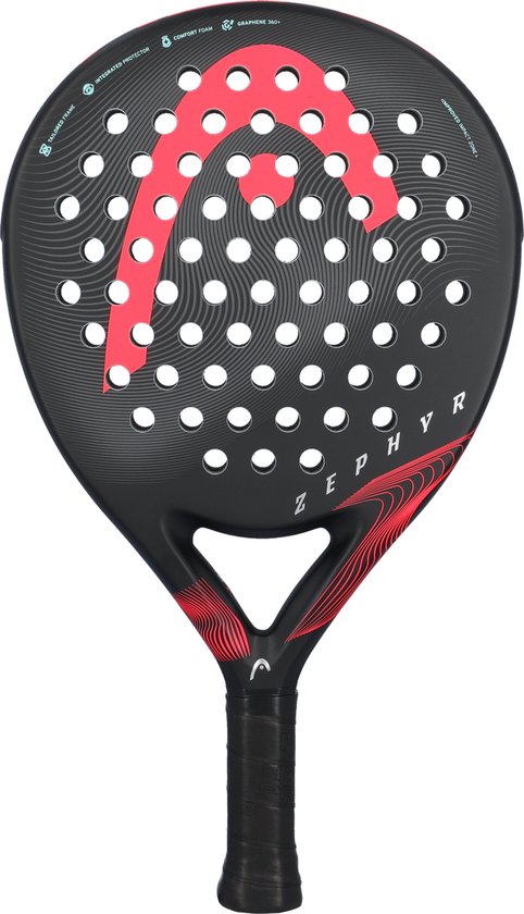 Padel Racket Head Zephyr 2023 Black | bol