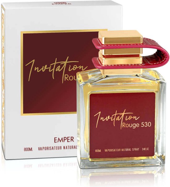 EMPER - INVITATION ROUGE 530 - EAU DE PARFUM - 100ML - BACCARAT DUPE / ANA ABIYEDH ROUGE | bol