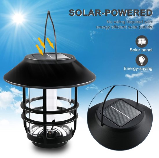 tuin lamp Solarlampen voor buiten, tuin, glas en metaal, IP65 ...