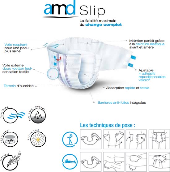 AMD Slip Normal Large - 8 pakken van 20 stuks | bol