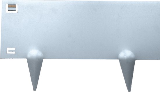 Wovar Borderrand Verzinkt stalen Kantopsluiting 24 x 106 cm Flexibel ...