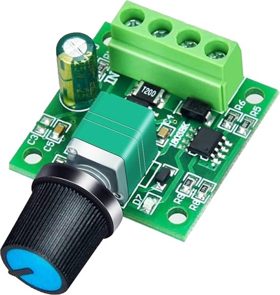 Mini DC Speed Controller - DC Motor Snelheid Regelaar - 2A 1.8-15V | bol