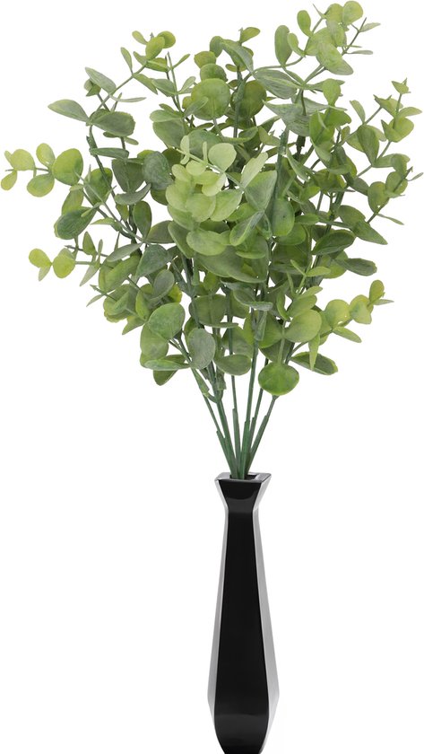 DK Design Kunstbloem Eucalyptus tak - 33 cm - groen - bundel/bosje ...