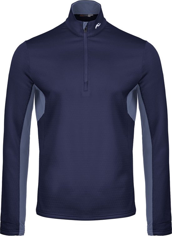 Kjus Men Hydraulic Midlayer HZ - Atlanta blue/steel blue - Outdoor ...