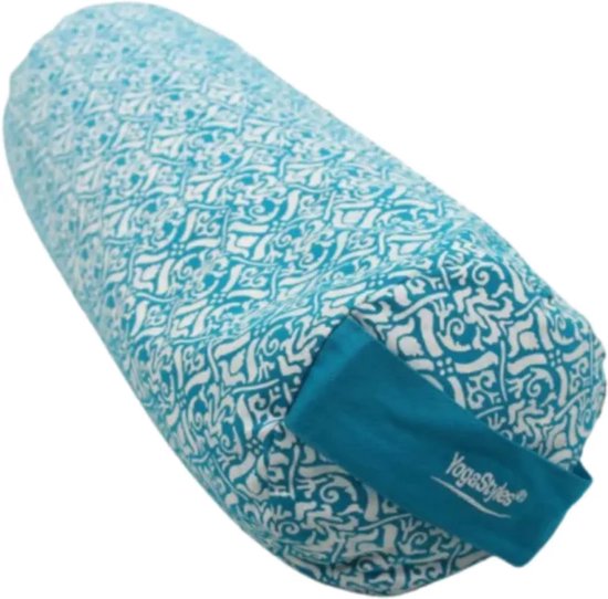 Yogastyles Bolster Design Turquoise | bol