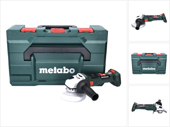 Metabo W 18 LT BL 11-125 613052840 Haakse accuslijper 125 mm 18 V | bol
