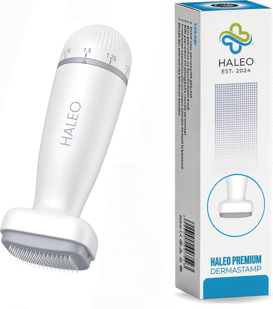 Haleo® Microneedling Deluxe Dermastamp - Derma Stamp - Dermaroller ...