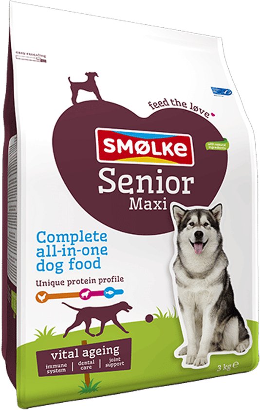 Smølke Senior maxi 3kg | bol