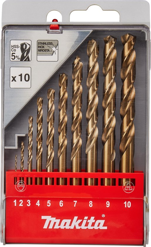 Makita Metaalborenset 10-delig D-57174 | bol
