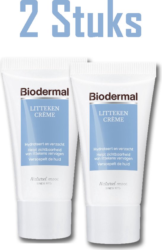2x Biodermal Littekencrème - Vermindert zichtbaarheid van littekens ...