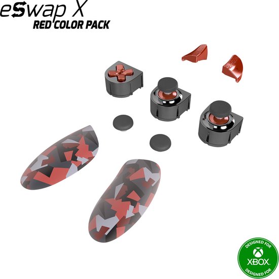 Thrustmaster ESWAP X RED COLOR PACK - bundel met 7 rode Camo-modules ...