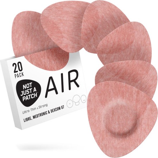 Not Just a Patch - Air - Brown sensor patches - sensorpleisters - Pleister voor... | bol