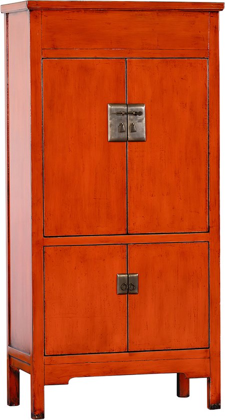 Colours of the Orient Chinese Bao Kast Oranje – Vivid Orange– Oosterse ...