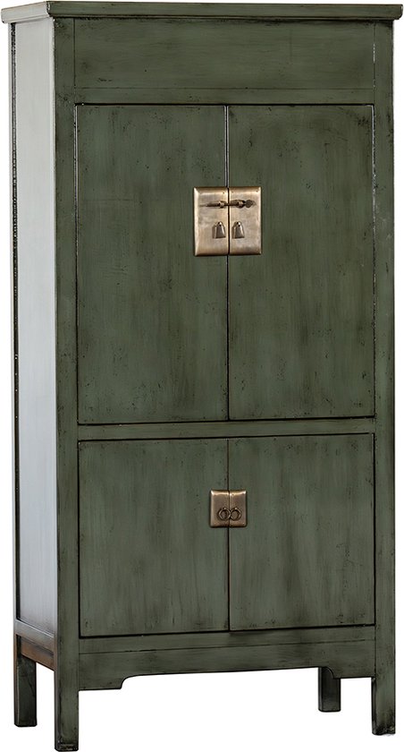 Colours of the Orient Chinese Bao Kast Donkergrijs – Teal Grey ...