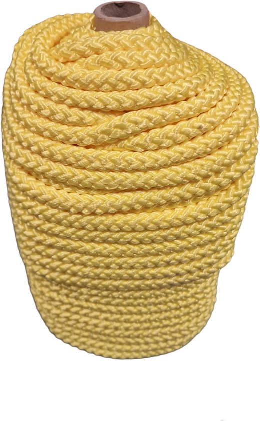 Springtouw Rol 50 Meter Geel, Springtouw Indoor/Outdoor, Rol, Touw | bol
