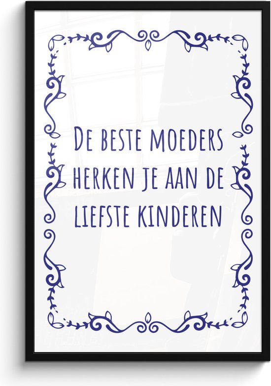 Fotolijst inclusief poster - Posterlijst 60x90 cm - Posters - Moederdag ...