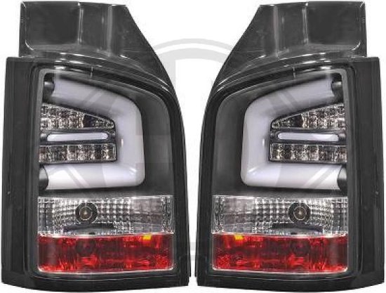 Achterlichtenset - HD Tuning Vw Multivan T5 (7hm, 7hn, 7hf, 7ef, 7em, 7en). Model:... | bol