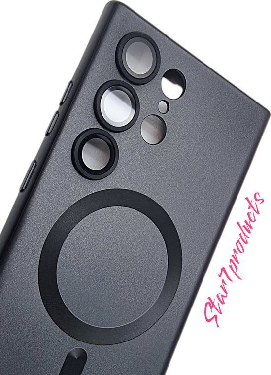 Magsafe Samsung S24, Ultra Zwart Hoesjes | bol