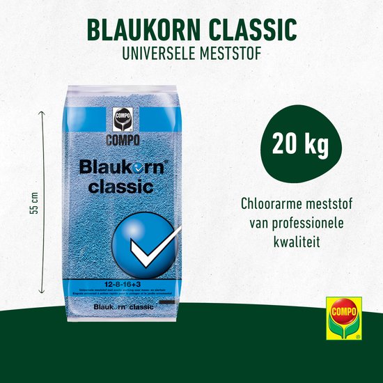 COMPO Blaukorn Classic - professionele universele meststof - voor sier- en moestuin -... | bol