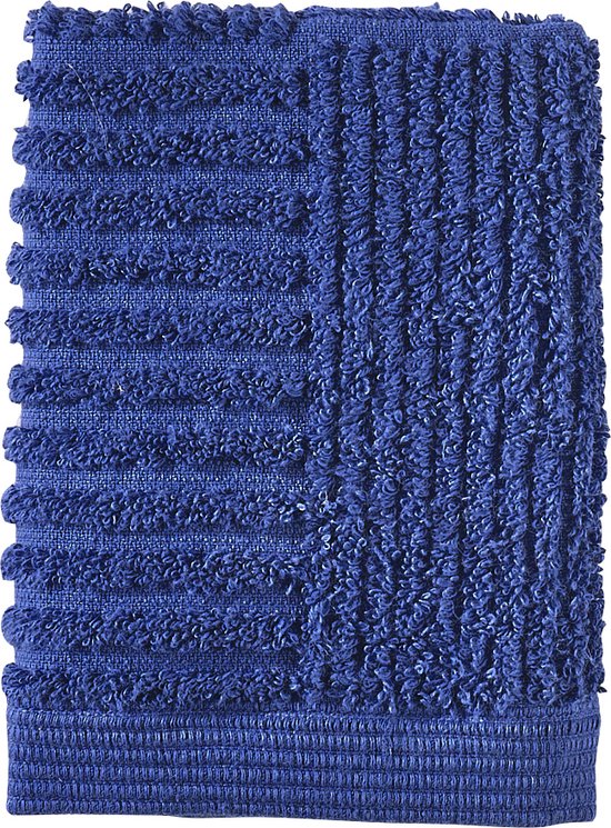 Zone Denmark Classic Waslap 30 x 30 cm Indigo Blue | bol