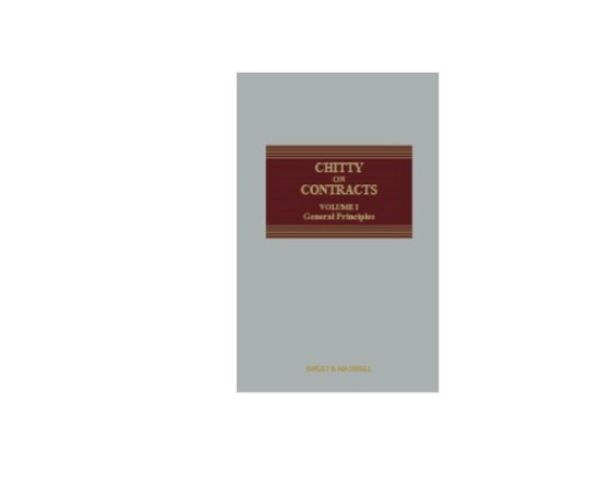 Chitty on Contracts, 35th ed. Volume 1 & 2: 2023, Sweet & Maxwell ...